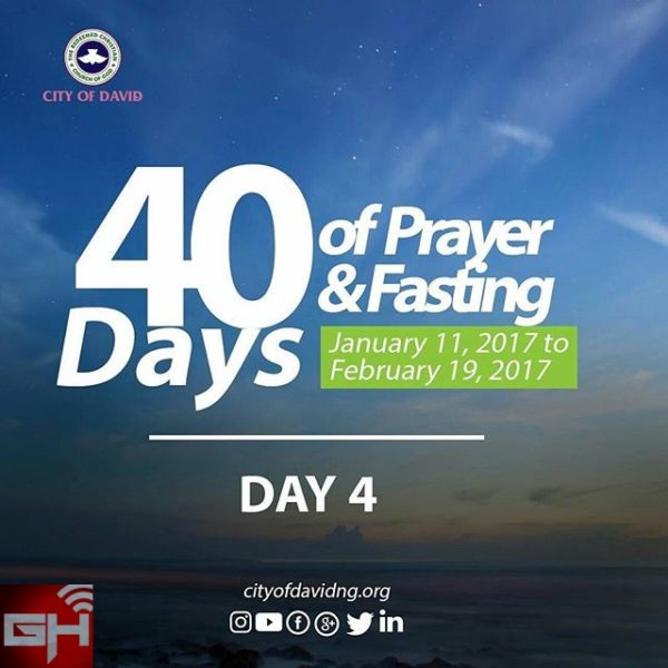 Day 5 Prayer Points Of RCCG 40 Days Prayer & Fasting « Gospel Music