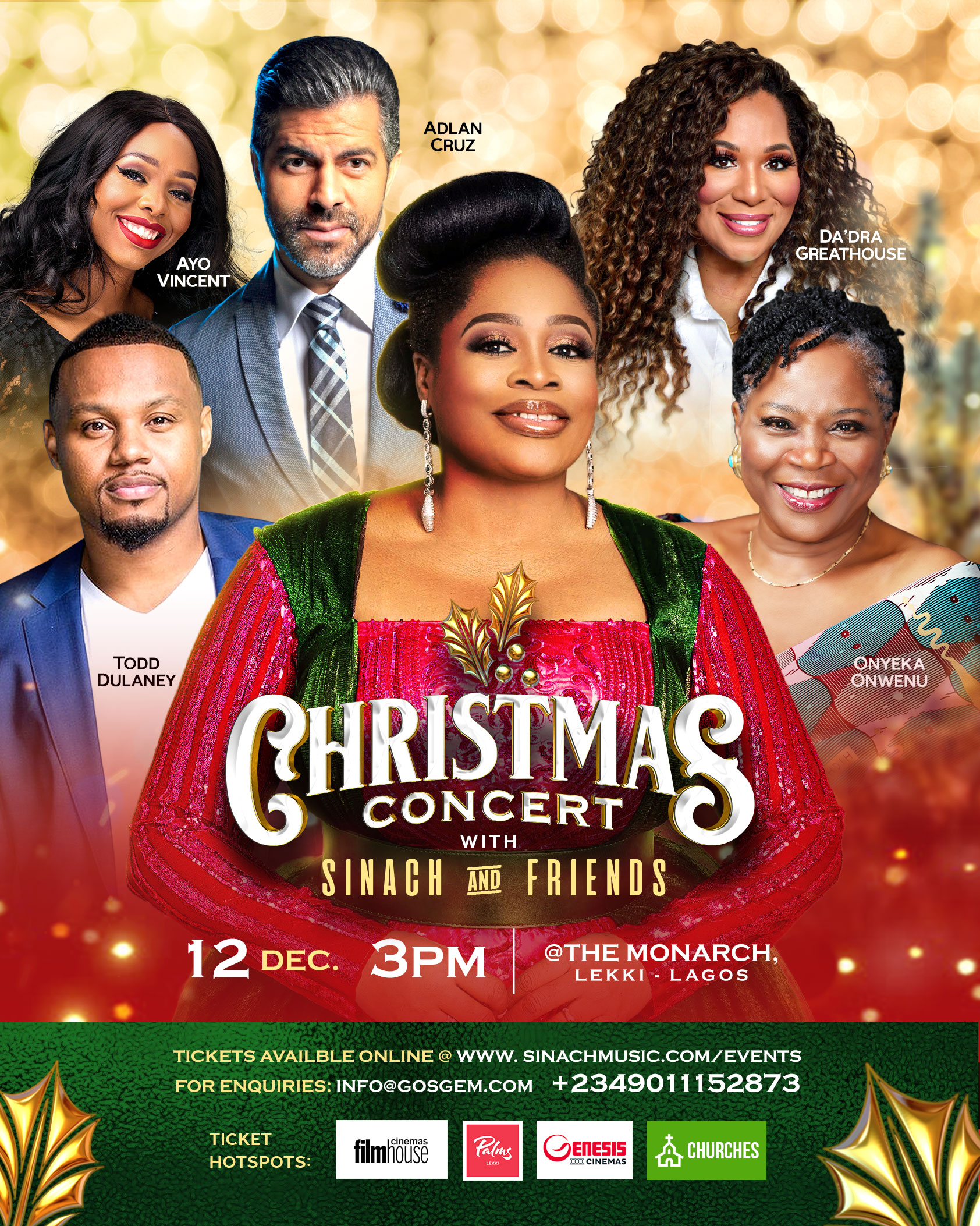 Sinach Stages Colourful Live Christmas Concert Experience In Lagos ...