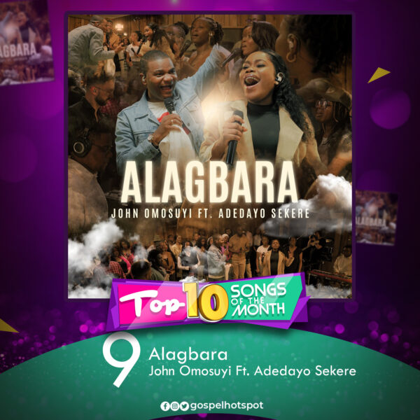 Top 10 Nigerian Gospel Songs Of The Month | March 2024