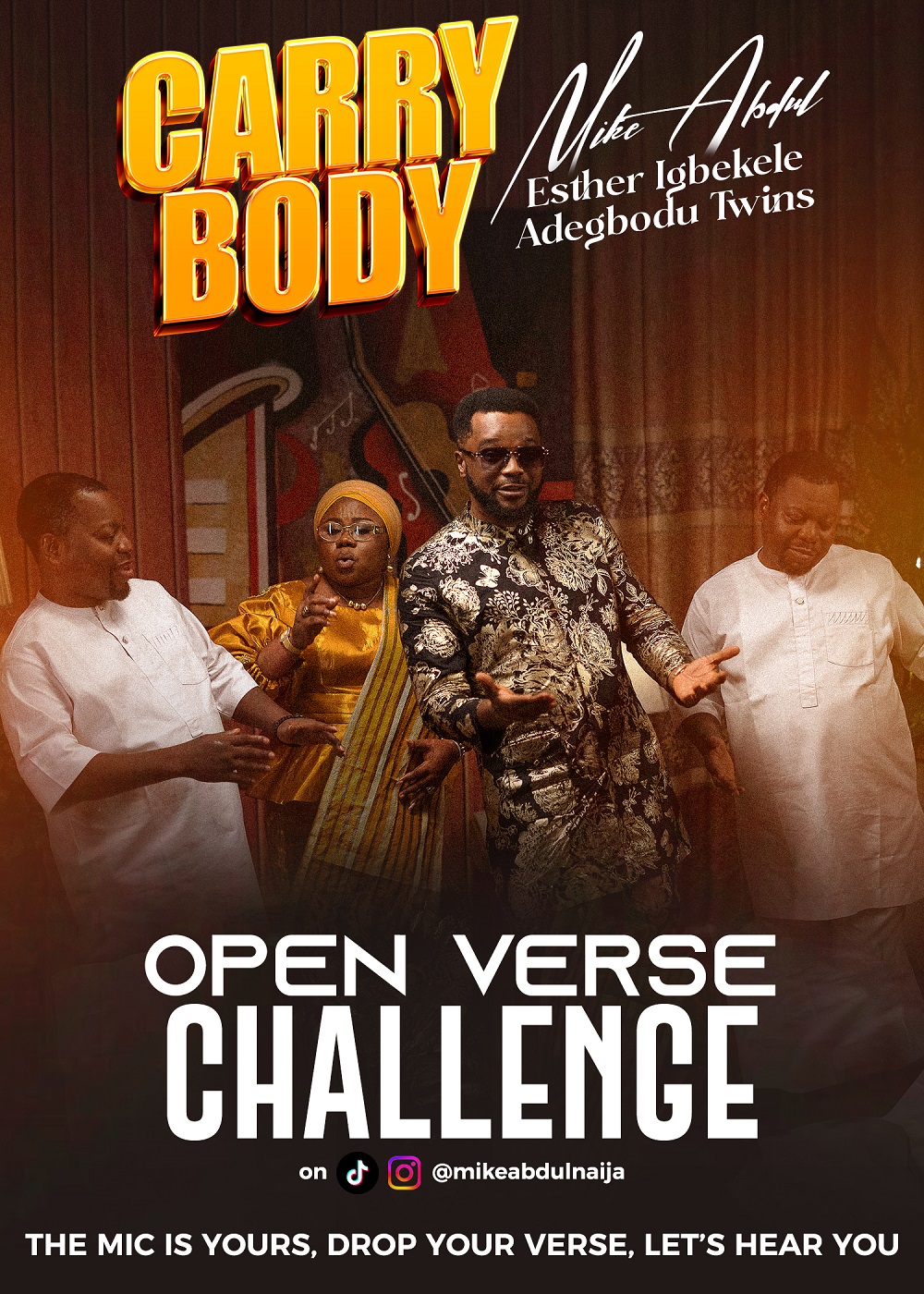 [Open Verse Challenge] Carry Body - Mike Abdul » Gospel Music